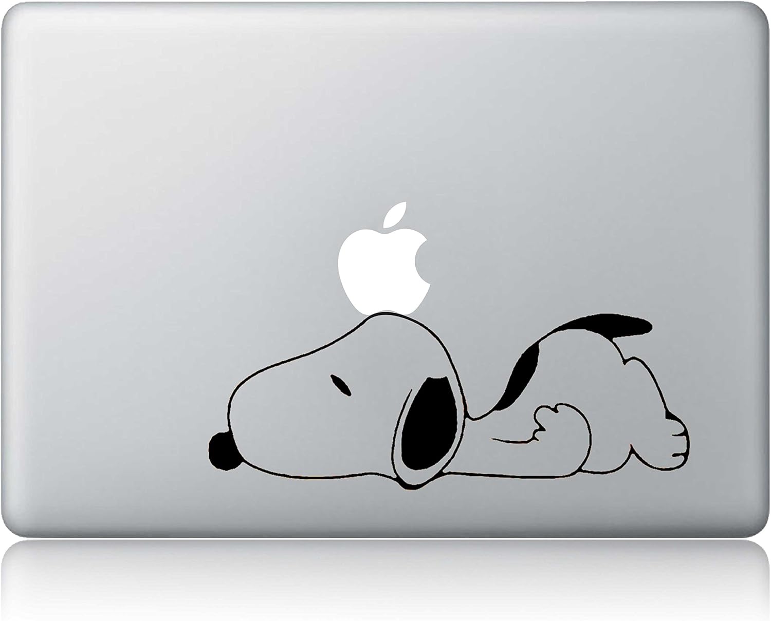 Lazy Snoopy Apple MacBook Vinyl Decal Sticker Apple Mac Air Pro Laptop ...