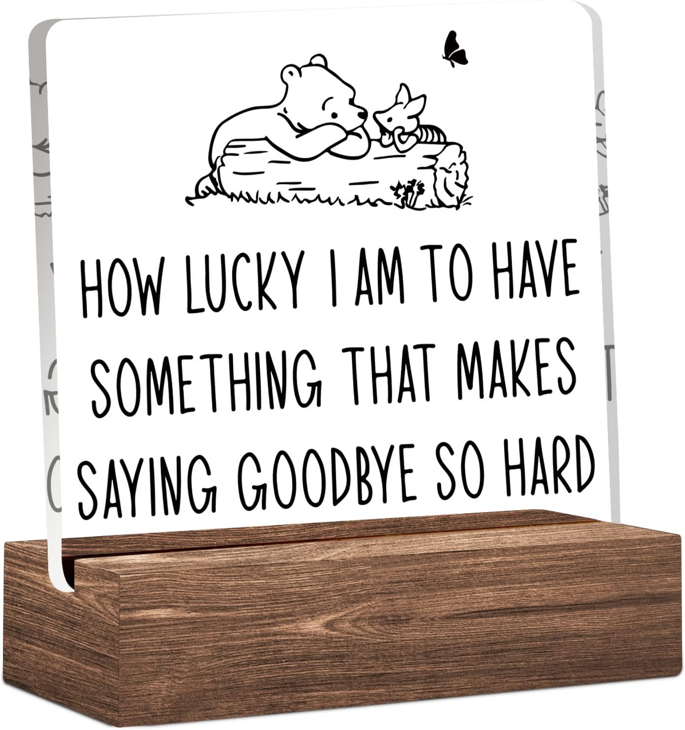 Amazon.com: Graduation Goodbye Gifts, Cute Winnie the Pooh Clear ...