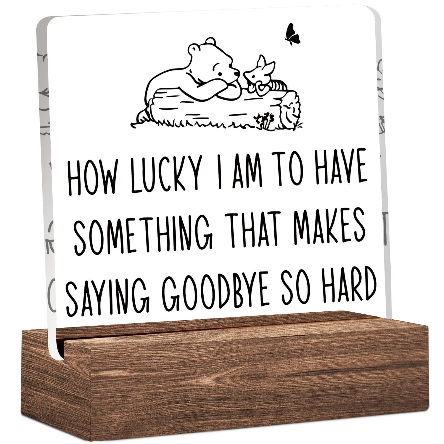 Amazon.com: Graduation Goodbye Gifts, Cute Winnie the Pooh Clear ...