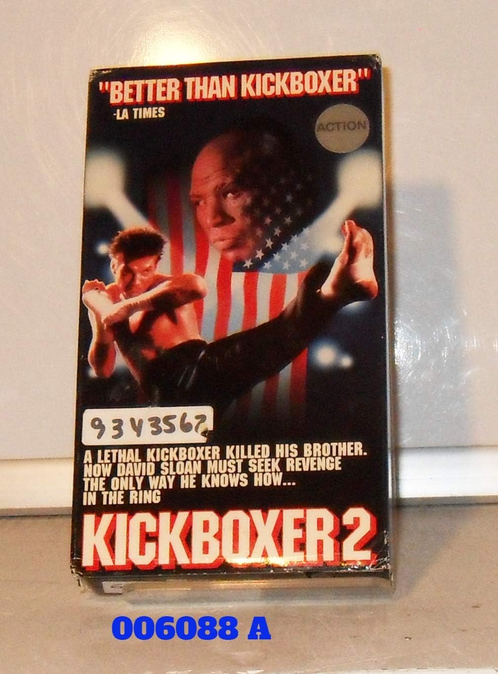Amazon.com: Kickboxer 2 [VHS] : Sasha Mitchell, Peter Boyle, Dennis ...