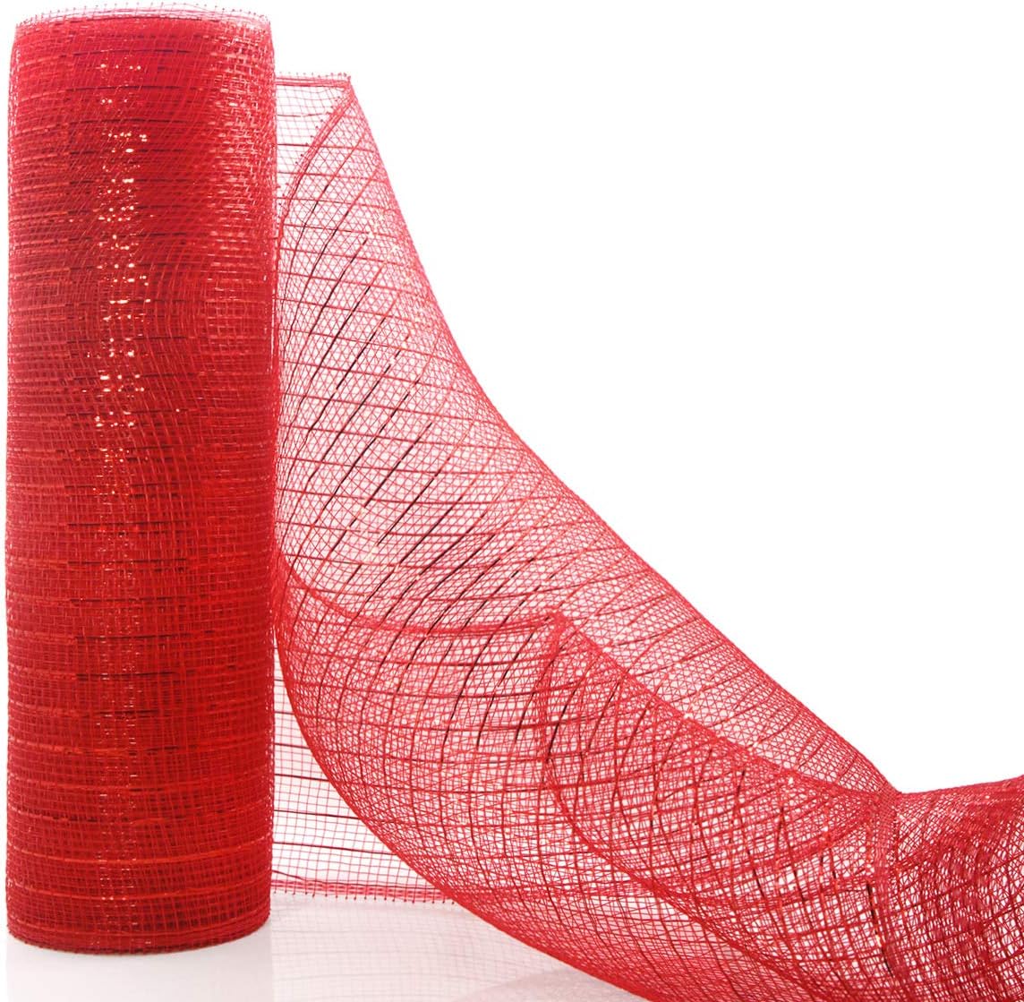 Amazon.com: Koopi Deco Mesh 10 inch x 10 Yards - Easter Colors Metallic ...