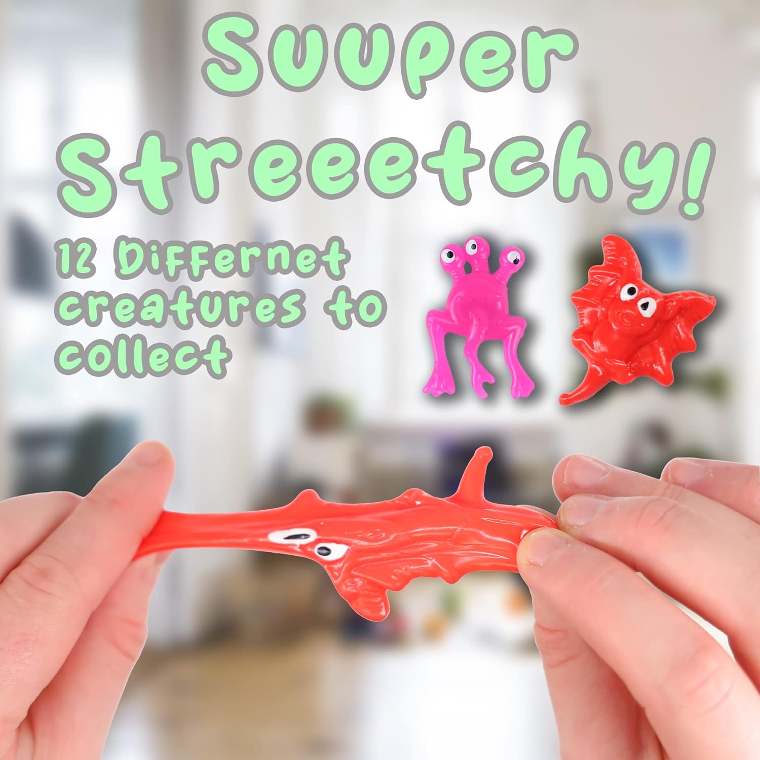 Sticky Creatures, Stretchy, Sticky, in Assorted Designs and Colours ...