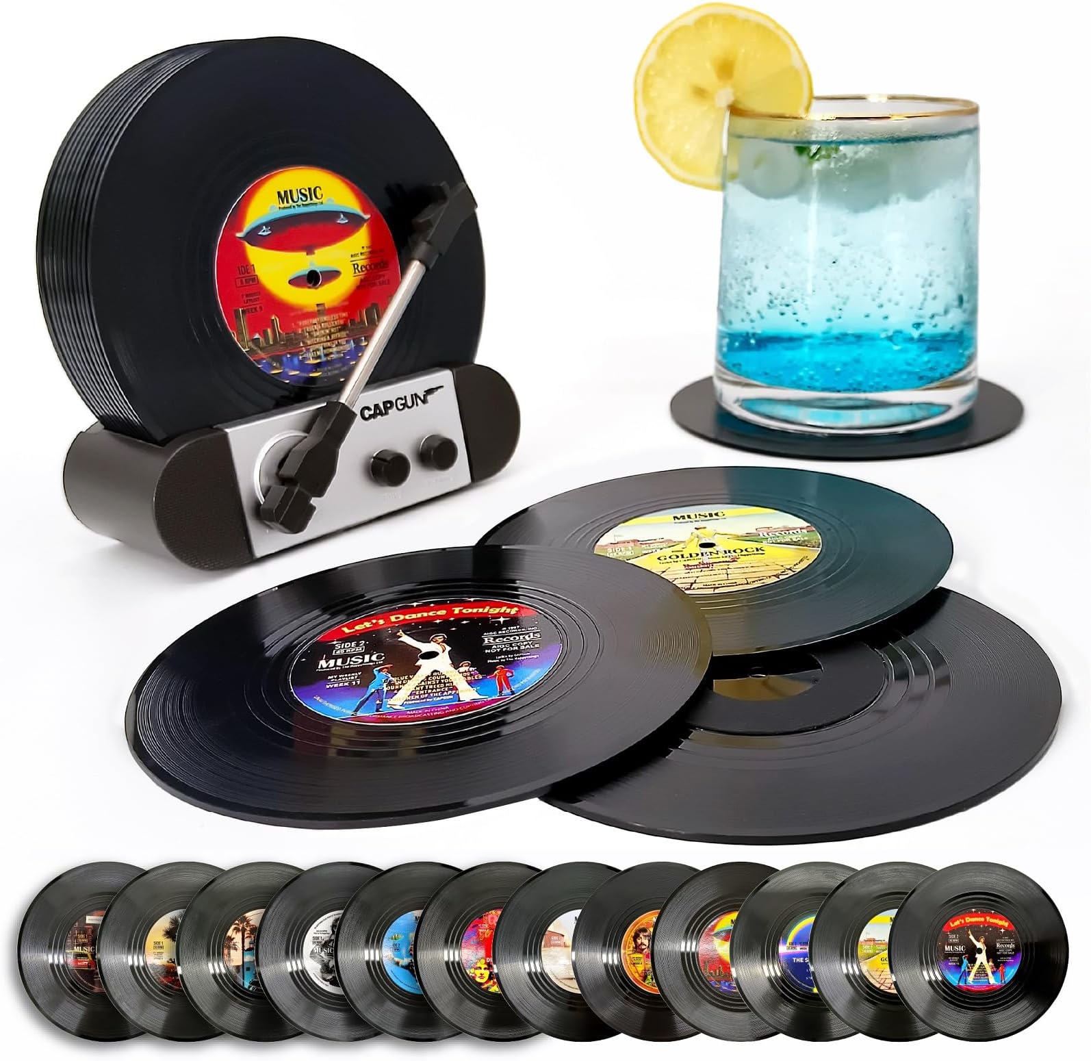 Amazon.com: Juvale 6 Pack Wooden Mini Pallet Coasters - Wood Beer ...