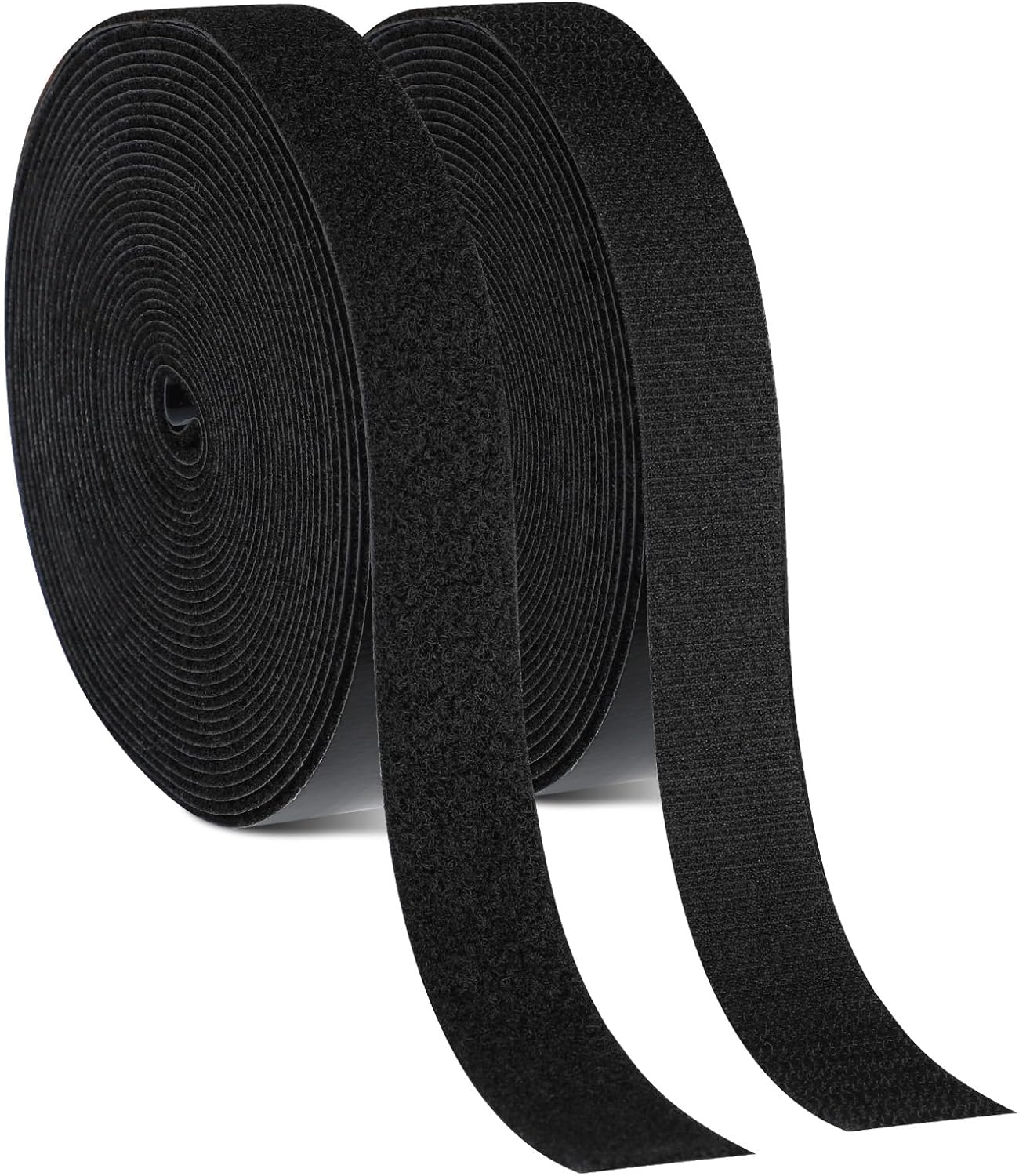 Hook and Loop Tape Sticky Back Fastener Roll, Nylon Self Adhesive Heavy ...