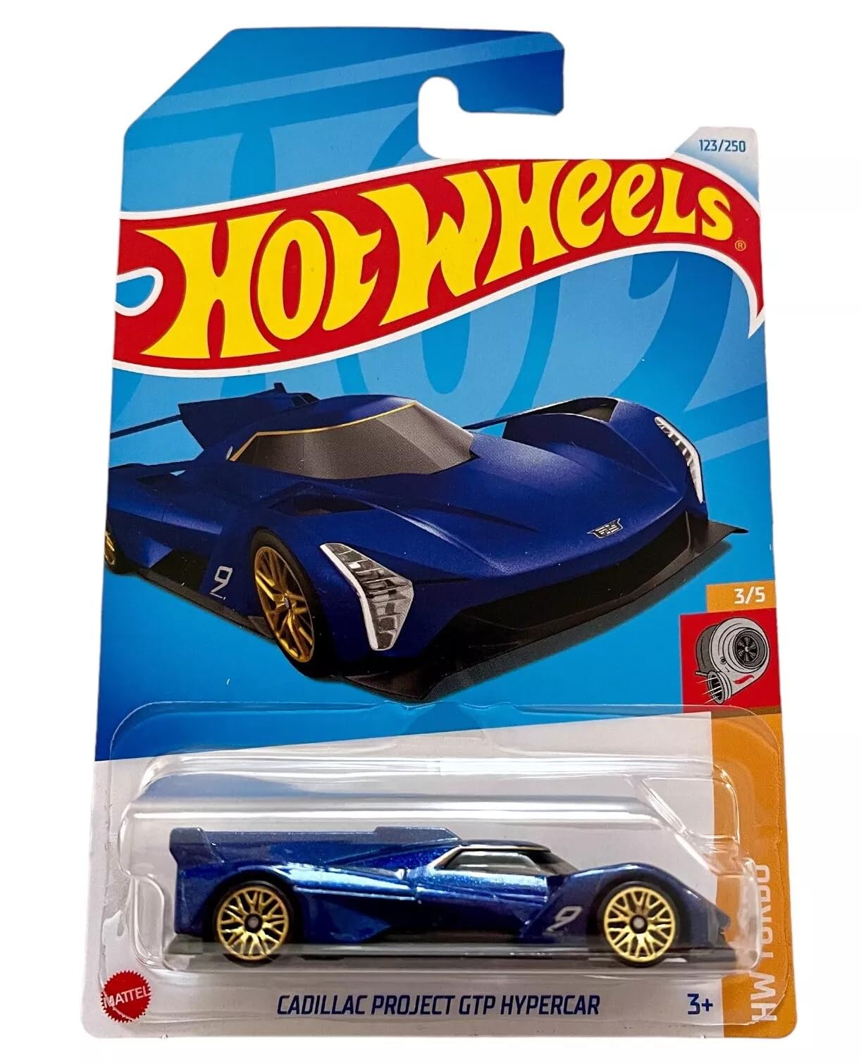 Hot Wheels 2024 Cadillac Project GTP Hypercar Ages 3 and Up (Blue ...