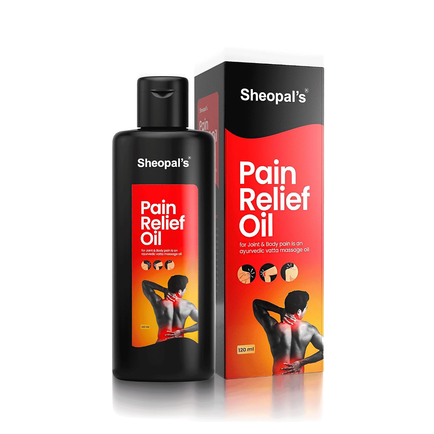 Sheopal's Ayurvedic Ortho Pain Relief Oil For Joint, Back, Knee ...