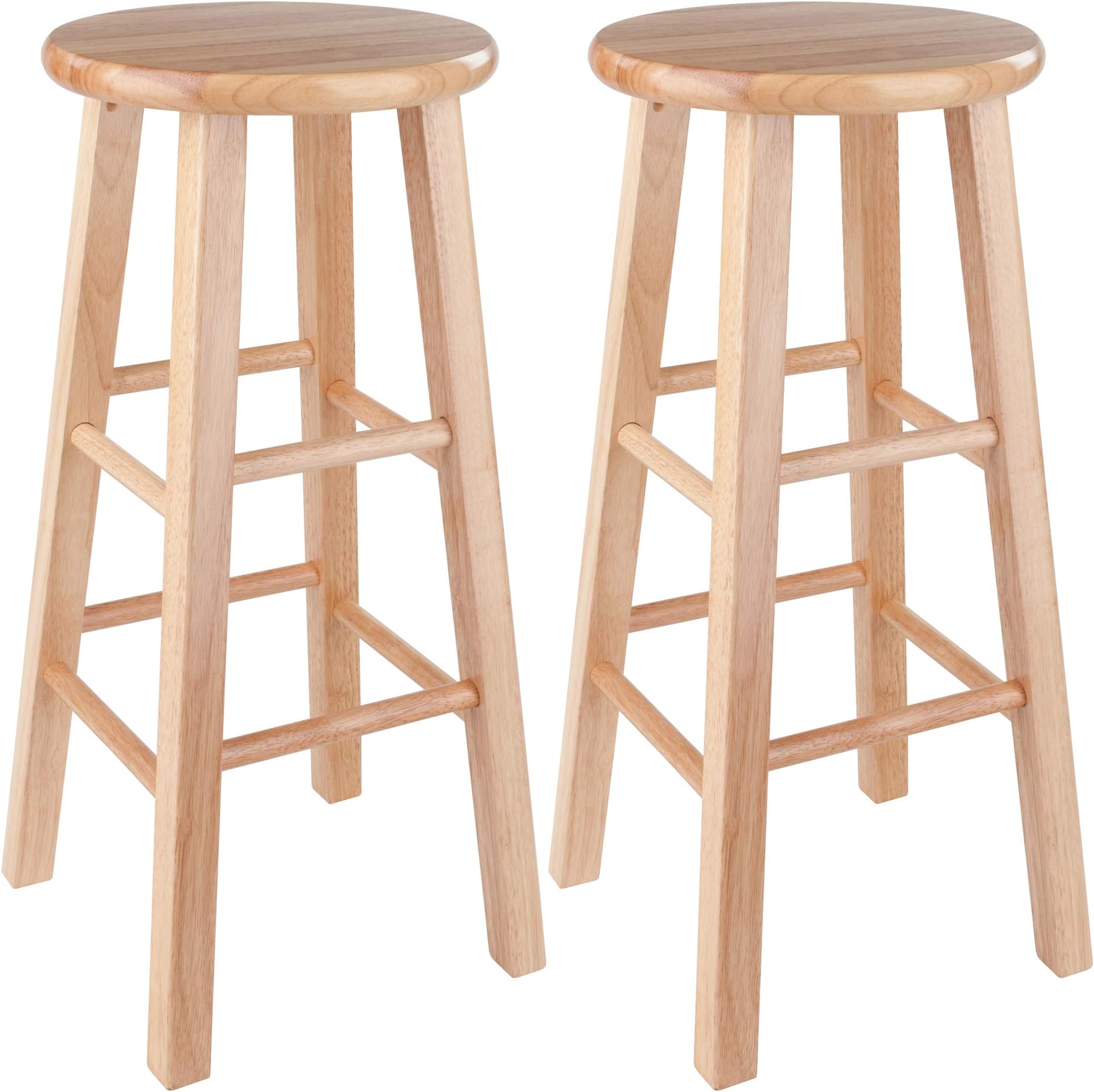 Amazon.com: Winsome Pacey Stool, 29", Natural : Home & Kitchen
