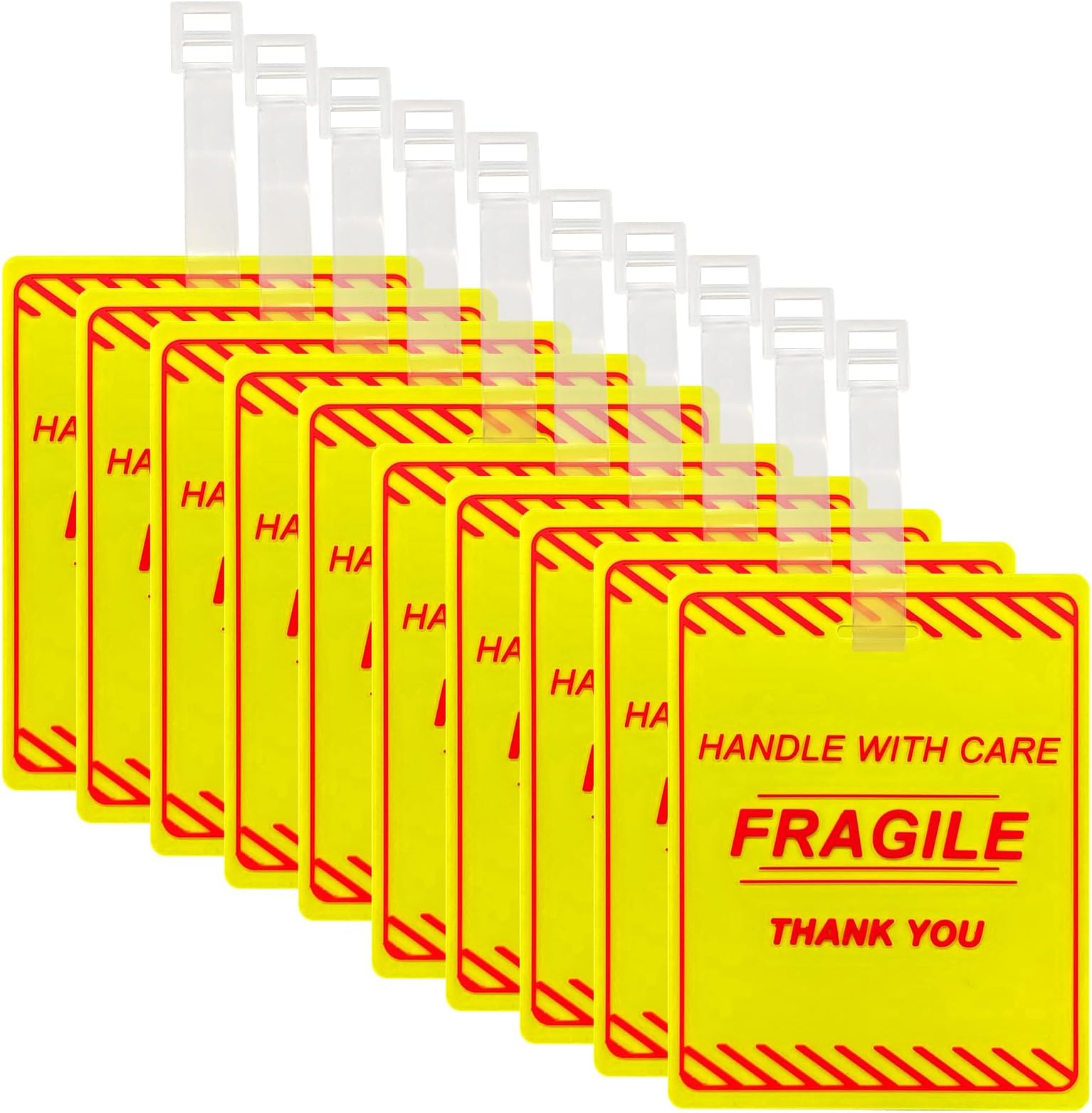Amazon.com: Fragile Luggage Tag for Suitcases Travel Bag Tag Baggage ...