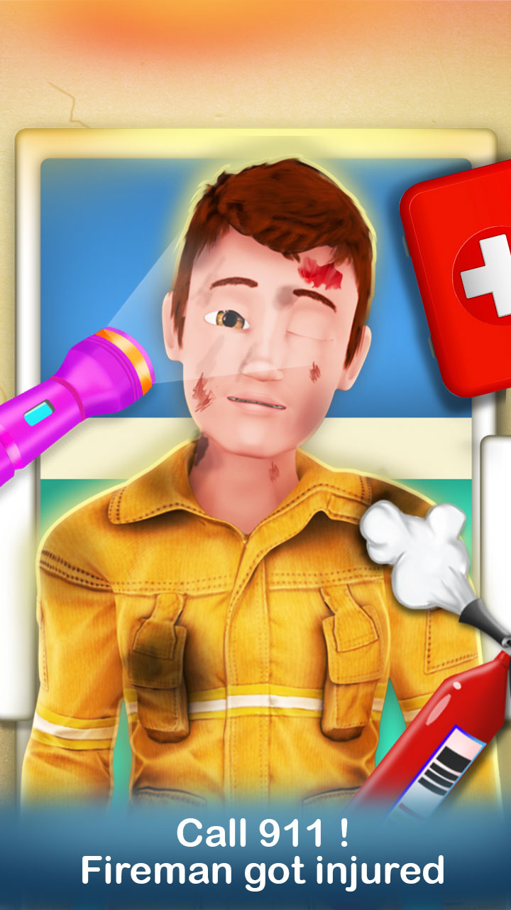Firefighter Rescue Surgery Simulator - Er Emergency Ambulance Game ...