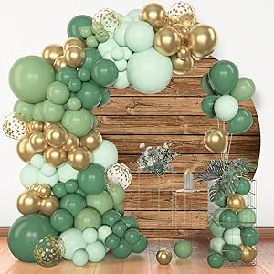 Amazon.com : ZJRBJB Rustic Wood Round Backdrop Cover 5ft Brown Wood ...