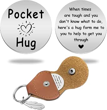 Amazon.com: JCHCAMRY Pocket Hug Token A little Pocket Hug Coin Holder ...