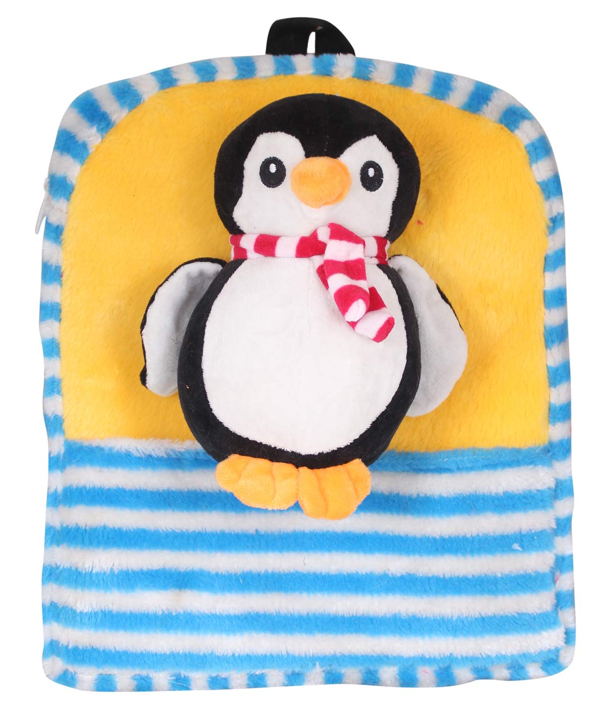 Tickles Black Pingu Soft School Bag Soft School Bagpack for Kids 38 cm ...