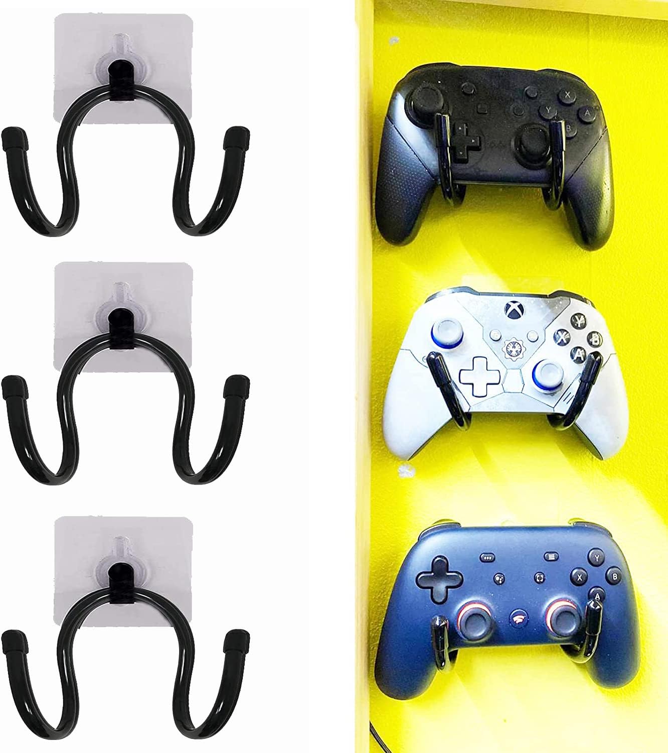 Amazon.com: Controller Wall Mount for PS5/PS4/Xbox/Switch Controller ...