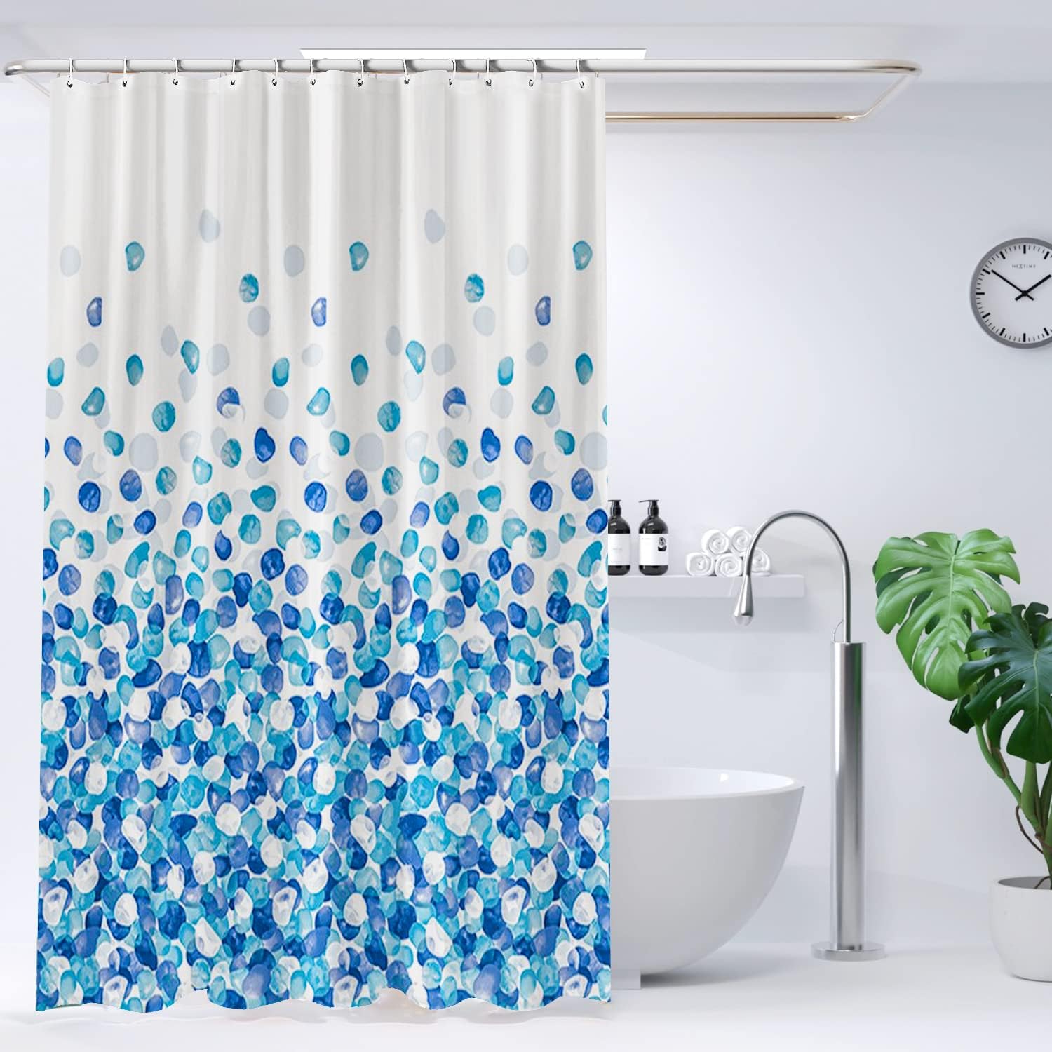 Spannende Duschvorhang Textil Waschbar Bilder