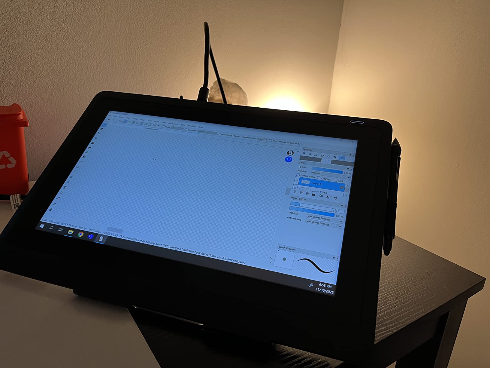 Amazon.com: Adjustable Drawing Tablet Stand Drawing Pen Display ...