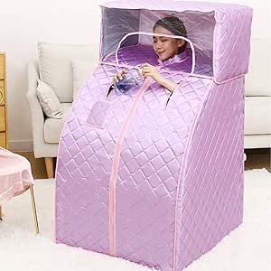 Amazon.co.jp: Portable Sweatbox, Home Steam Sauna Room, Foldable Full ...