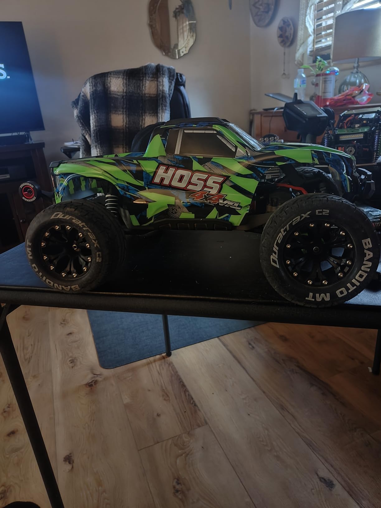 Amazon.com: Traxxas 9011G - Hoss VXL 4X4 Body, Clipless Mounting ...