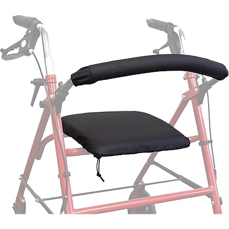 Amazon.com: Rollator Walker Seat and Backrest Rollbar Covers Set ...