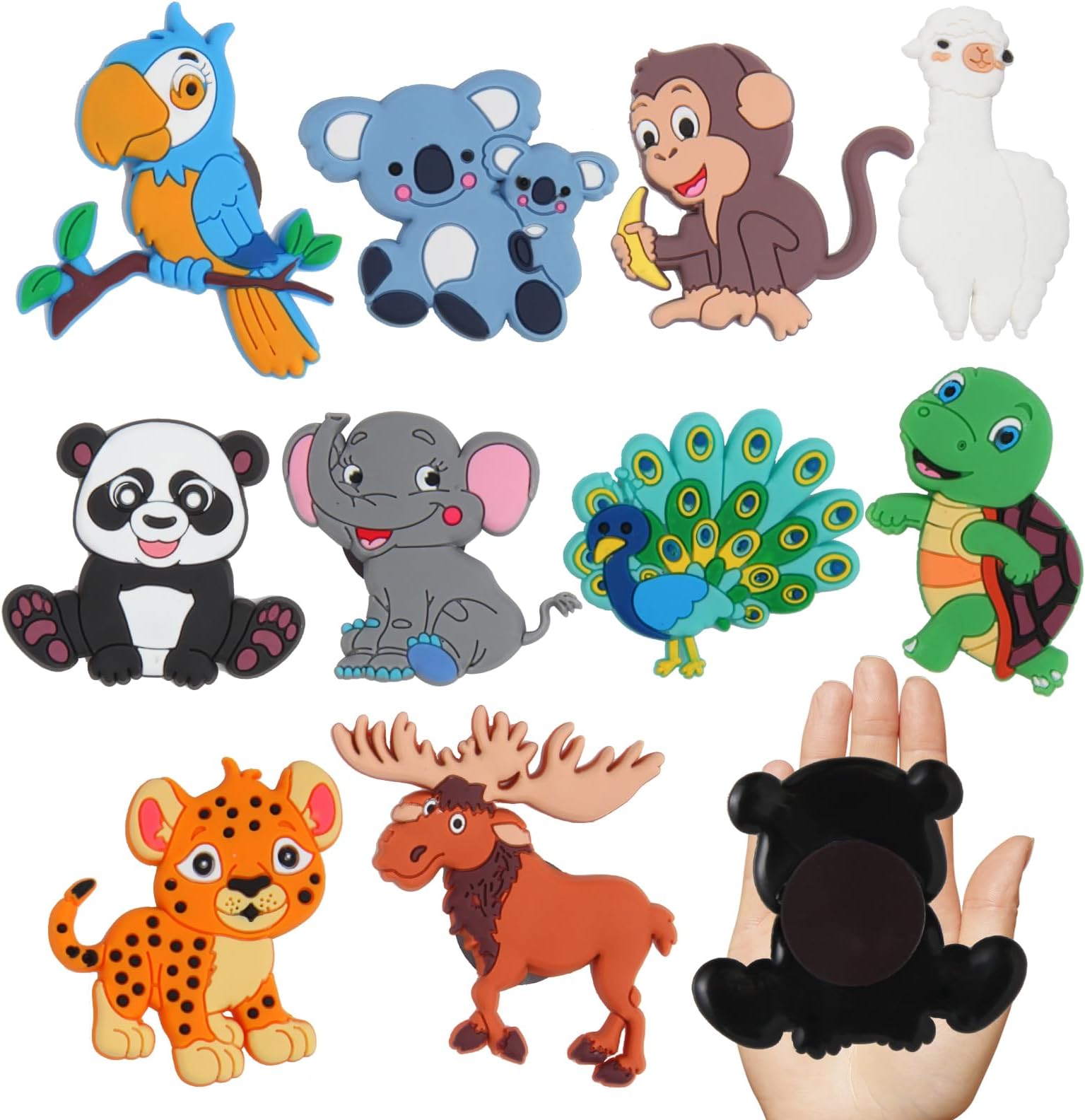 Amazon.com: SUPINEEDO Refrigerator Magnets for Kids, Cute Farm Animals ...