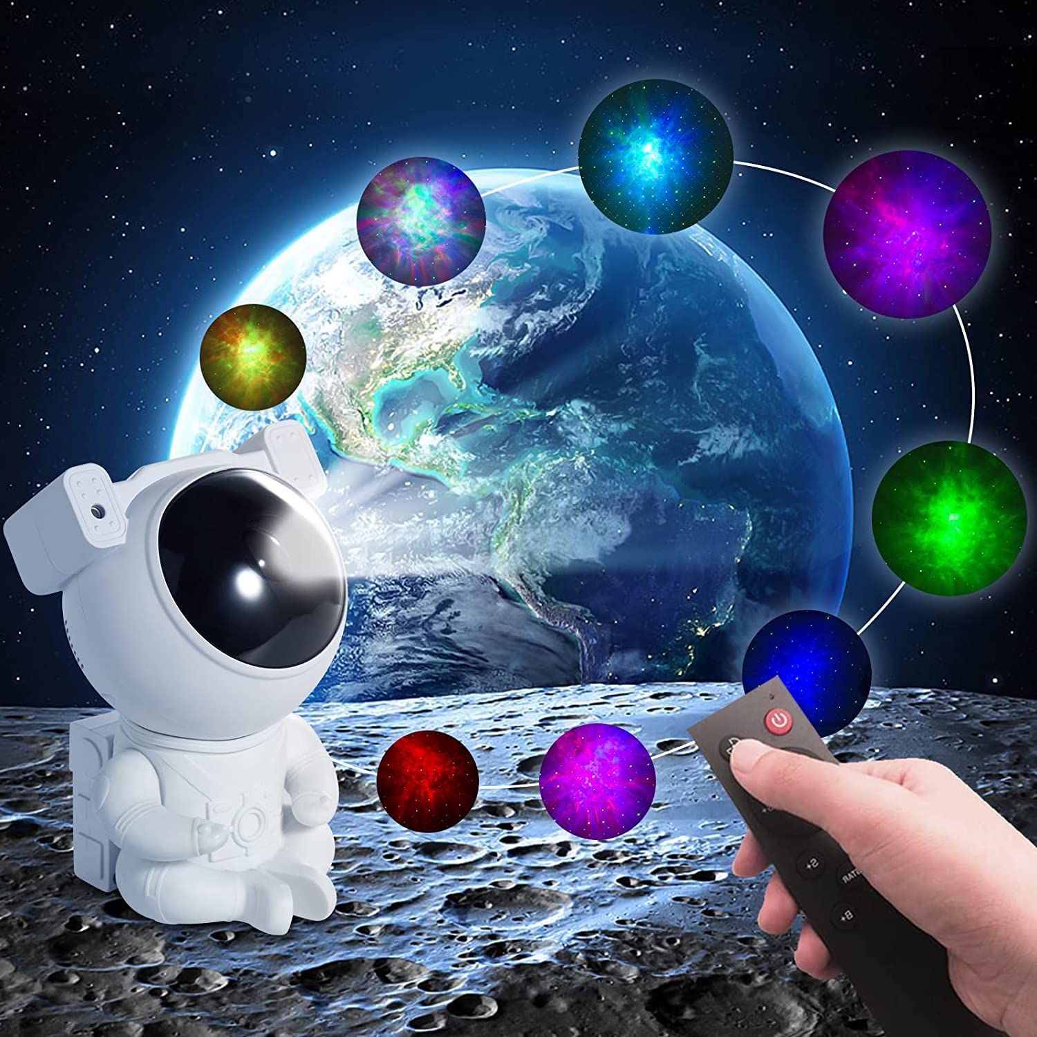 Solar System Night Lite The Largest Coverage Area Projector 13in 1