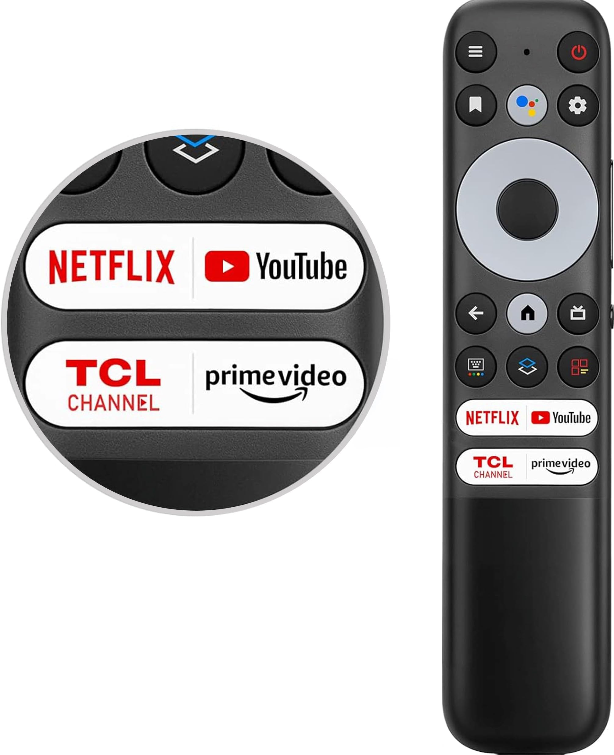 Mando a distancia universal para TCL Google Smart TV y TCL Android LED ...