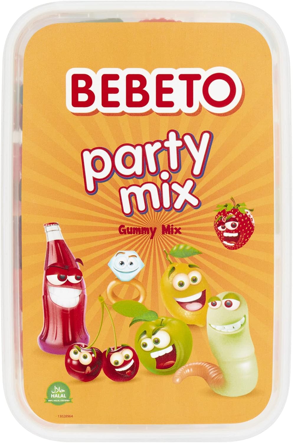 Bebeto Gummy Party Mix (400g), Halal Certified Sweets, Pack of 1 ...