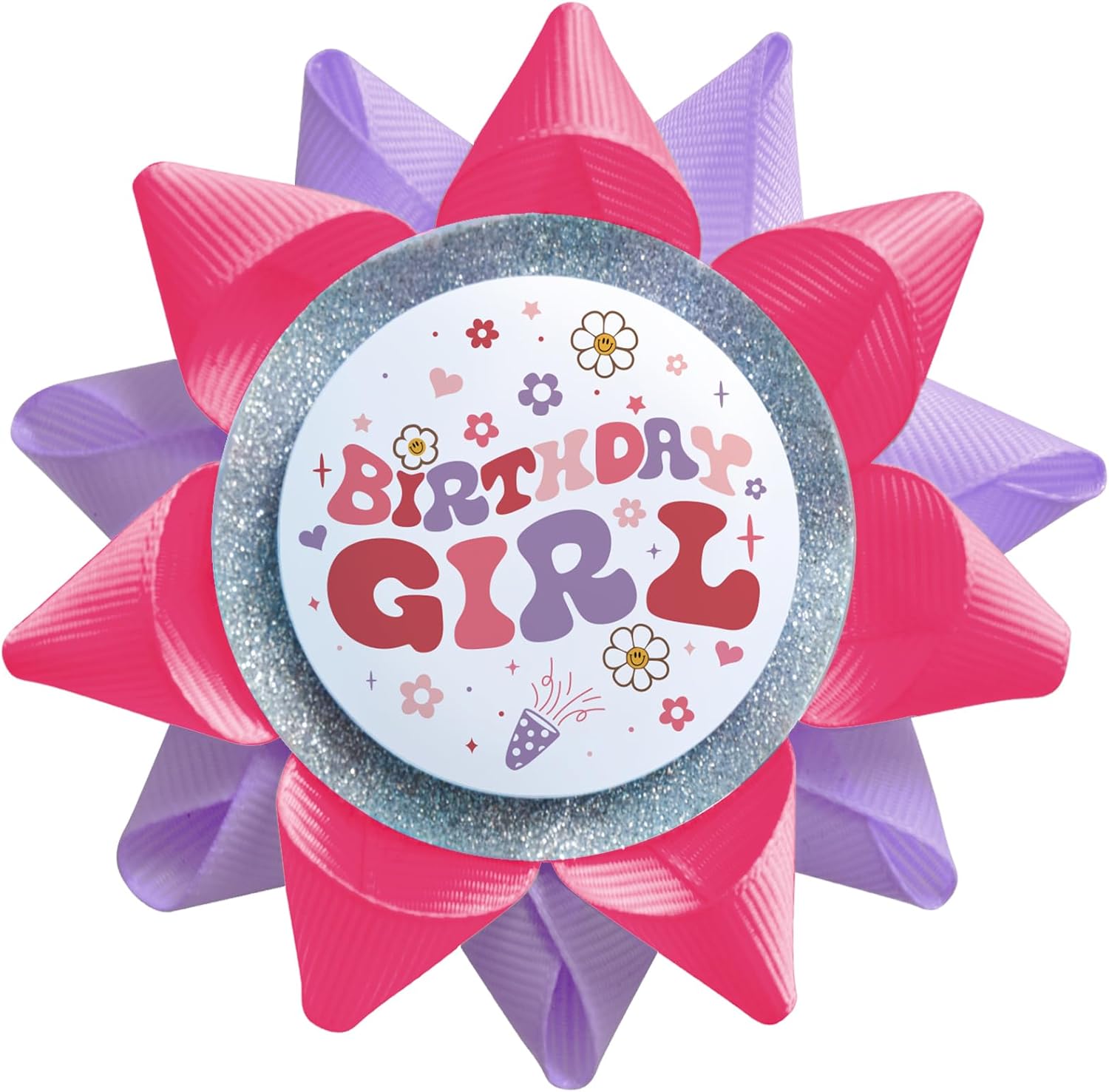 Amazon.com: Handmade "BIRTHDAY GIRL" Button, Happy Birthday Button Pins ...