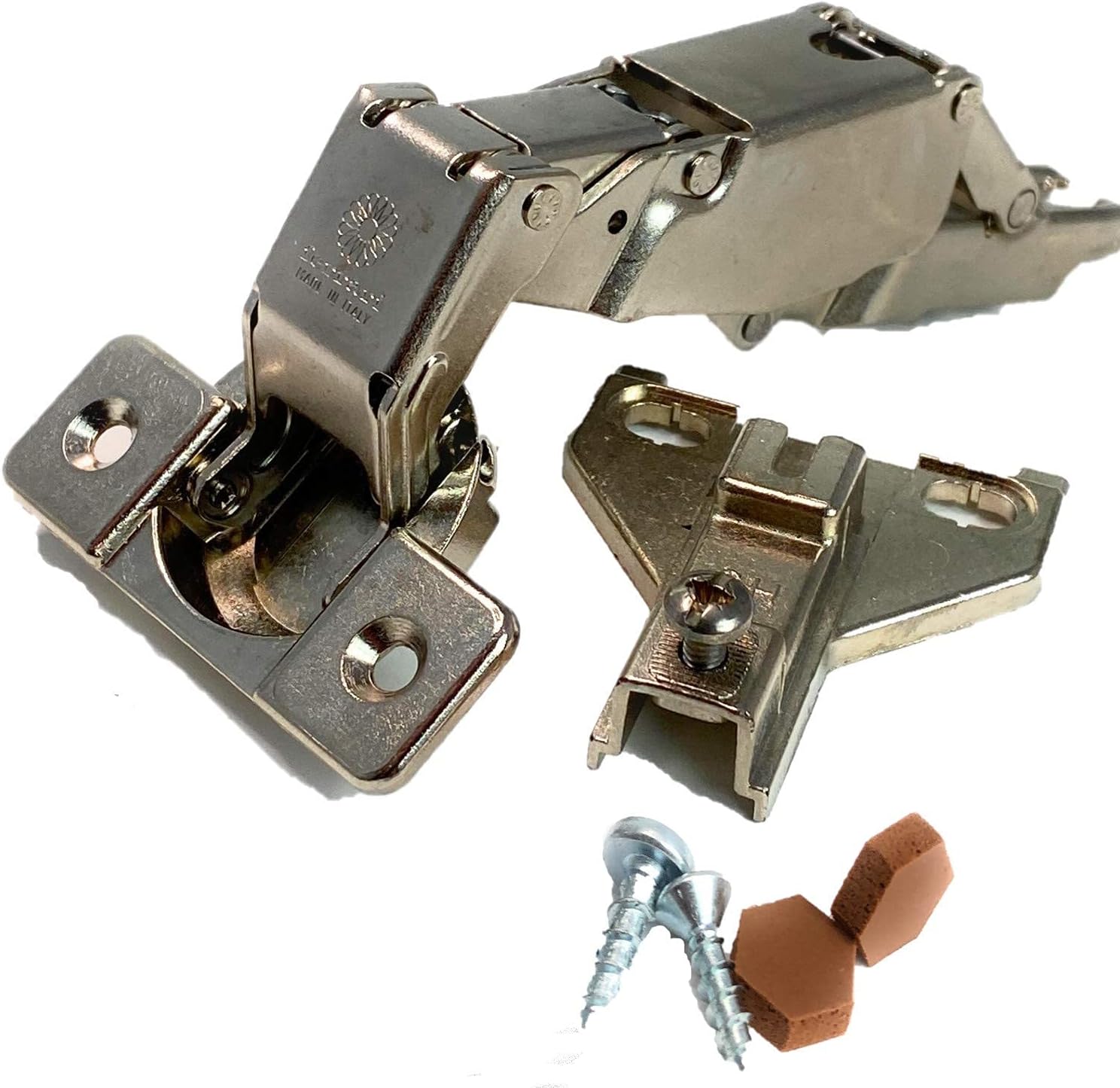 Ferrari 170 Degree Kitchen Door Hinge Kit for New or Replacement Door ...