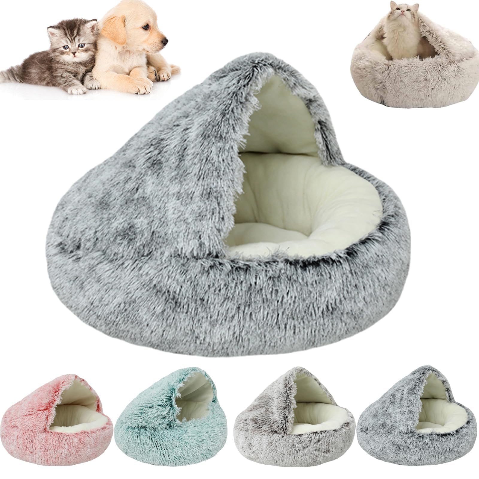 Amazon | Cozy Cocoon Pet Bed For Dogs,Cozy Cocoon Pet Bed,Cozy Nook Dog ...
