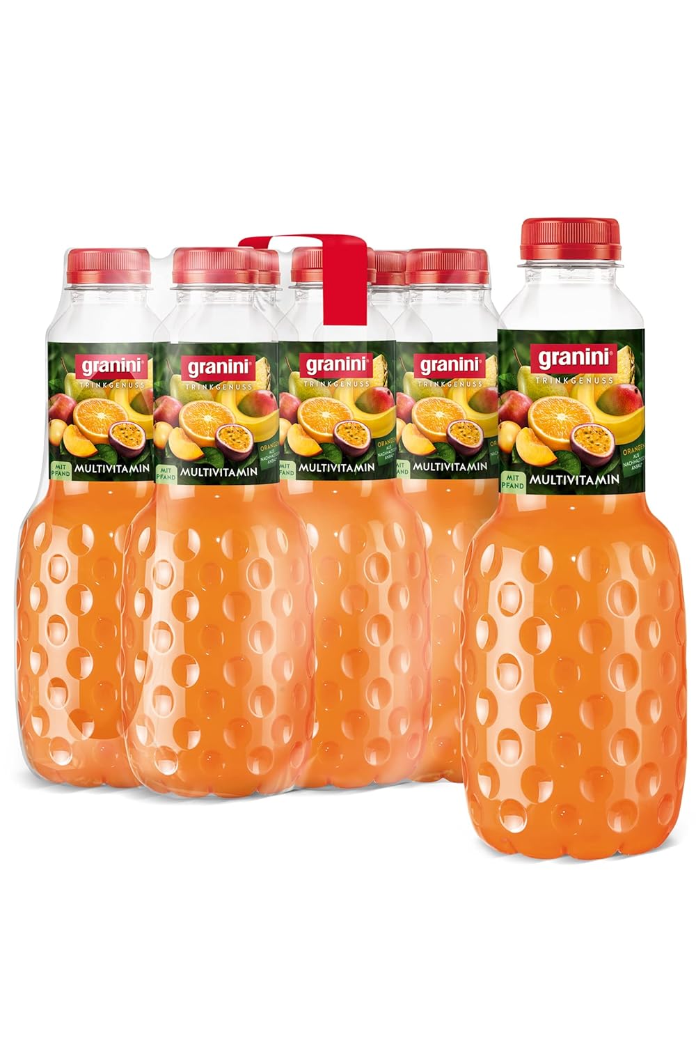granini Trinkgenuss Multivitamin (6 x 1l), mindestes 50% Frucht ...
