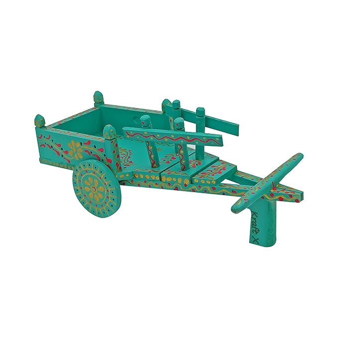 Buy Kraft X Wooden Bailgadi Bullock Cart Balad Gadu Handcrafted ...