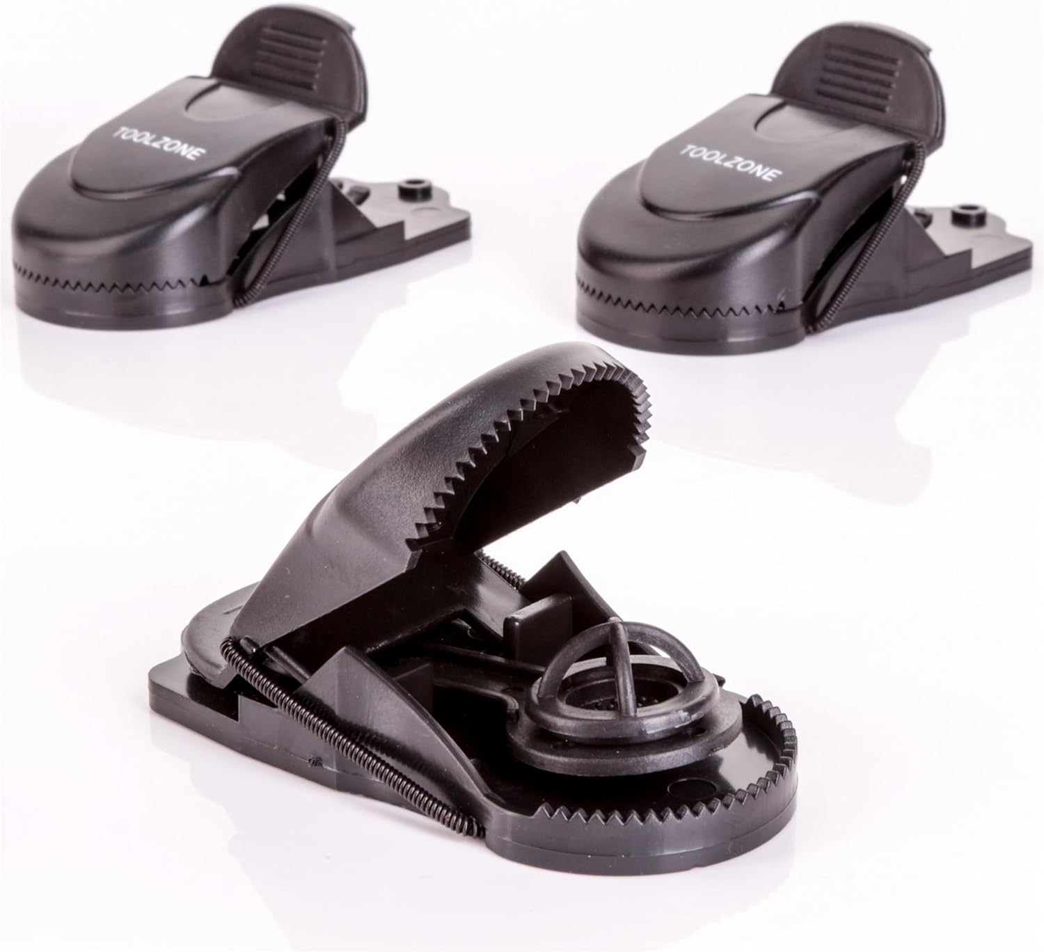 White Hinge 3 Pack Of Reusable Mouse/Rat Traps : Amazon.co.uk: Garden