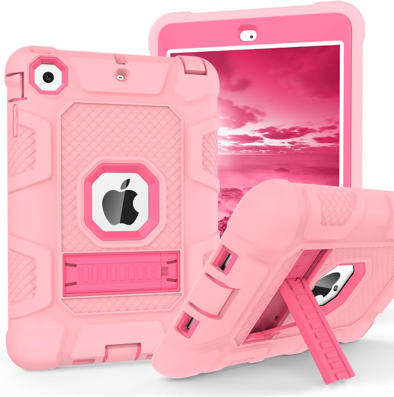 Amazon.com: iPad Mini Case, Mini 2 Case, Mini 3 Case, Rugged Kickstand ...