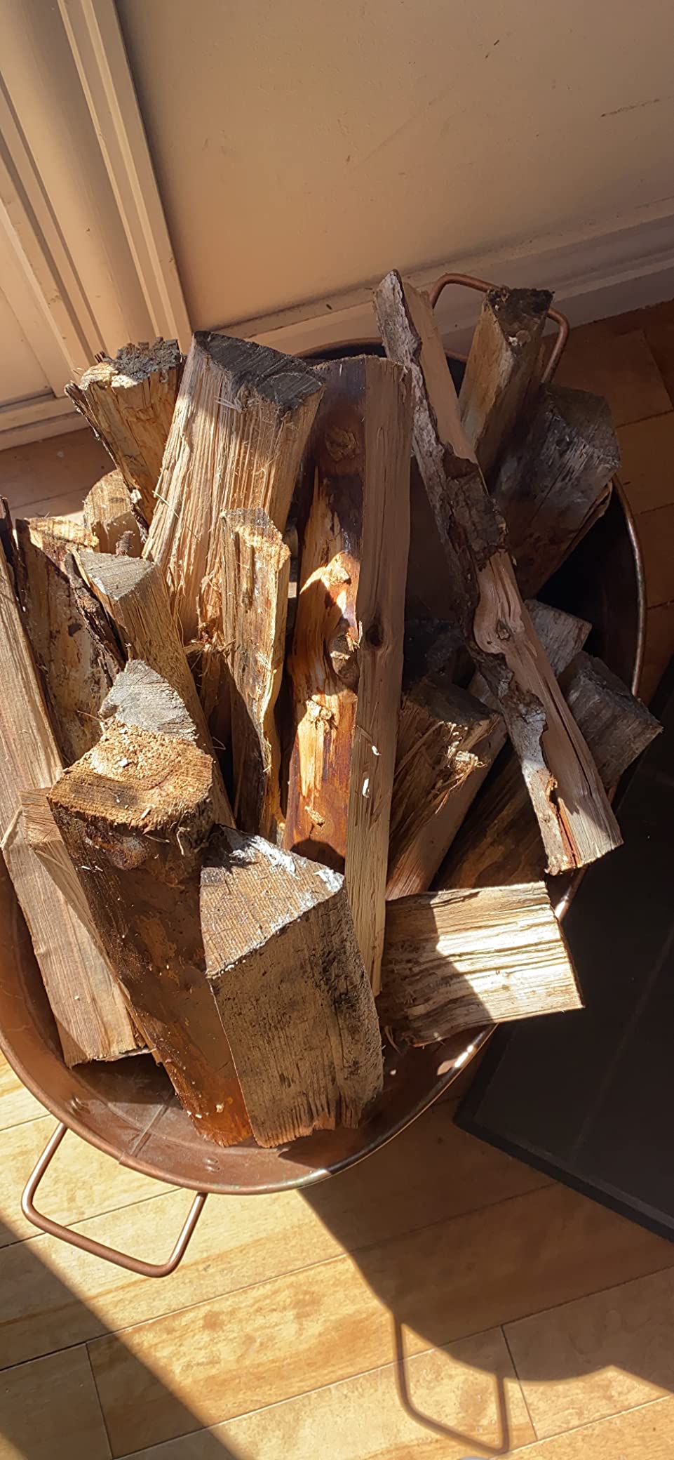 Fireside Ventures Kindling Wood Splitting Wedge - Firewood Splitter ...