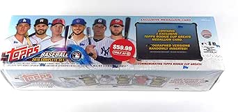 Amazon.com: 2018 Topps Baseball Complete Factory Sealed Set Target ...