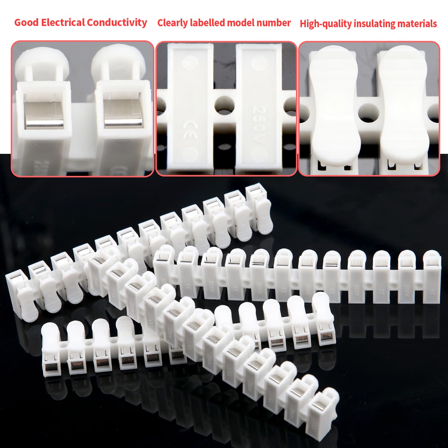 YIXISI 7 PCS Spring Connector, CH12 Quick Connector, 12P No Welding ...