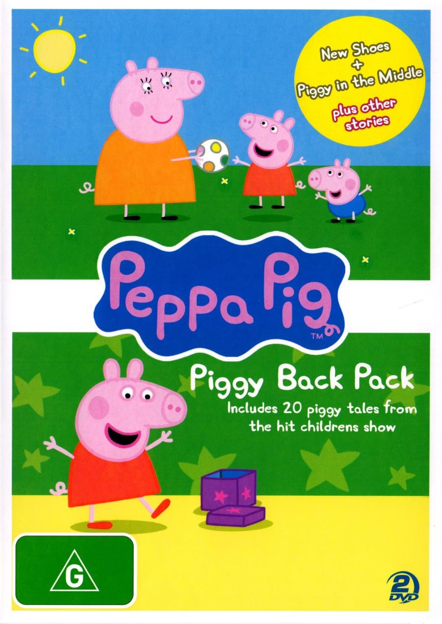Peppa Pig: Piggy Back Pack 2 [2 Disc] (DVD) : Mark Baker, Neville ...