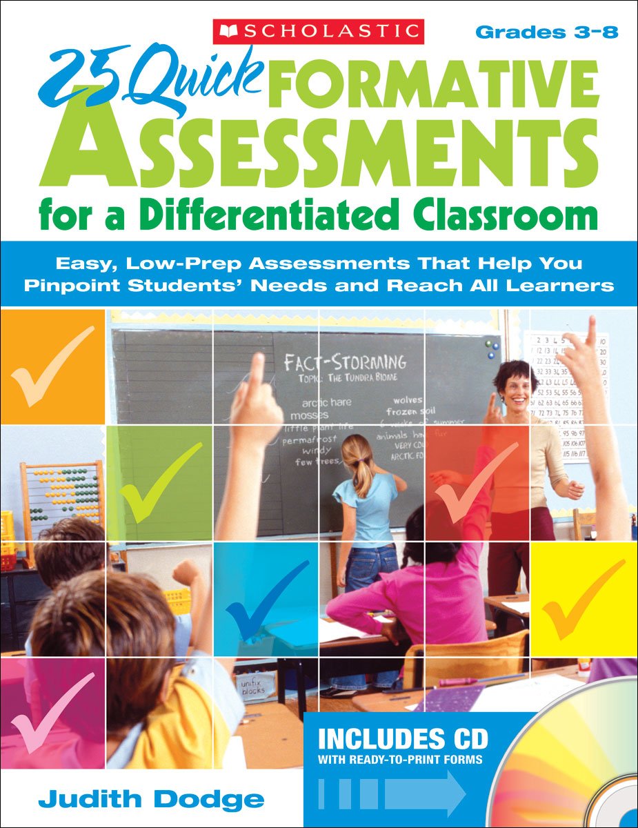 Amazon.com: 25 Quick Formative Assessments for a Differentiated ...