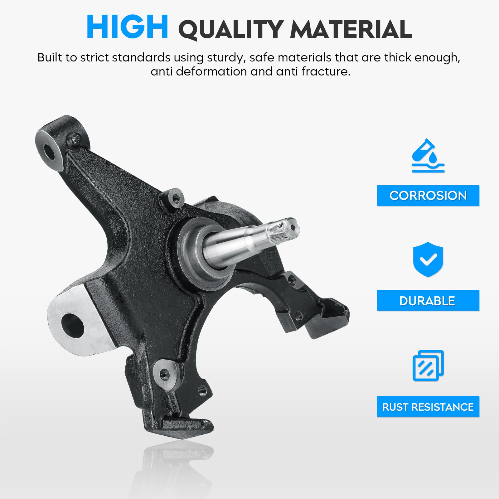 Snapklik.com : 2" Front Drop Spindle Lowering Kit Fits For Chevy C1500 ...