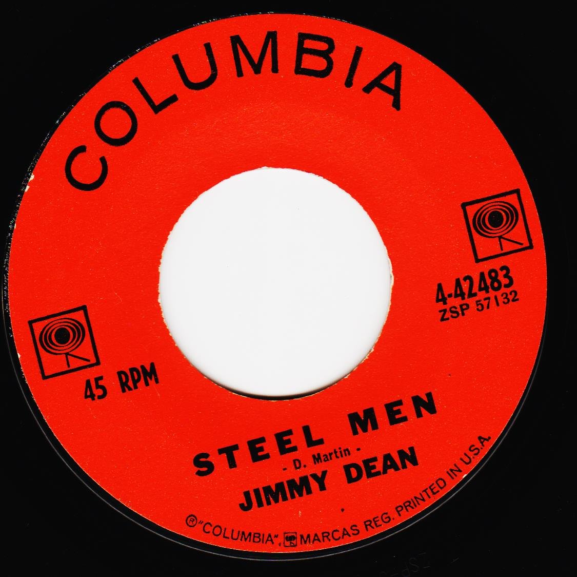 Jimmy Dean, Jimmy Dean - JIMMY DEAN - steel men/ little bitty big john ...