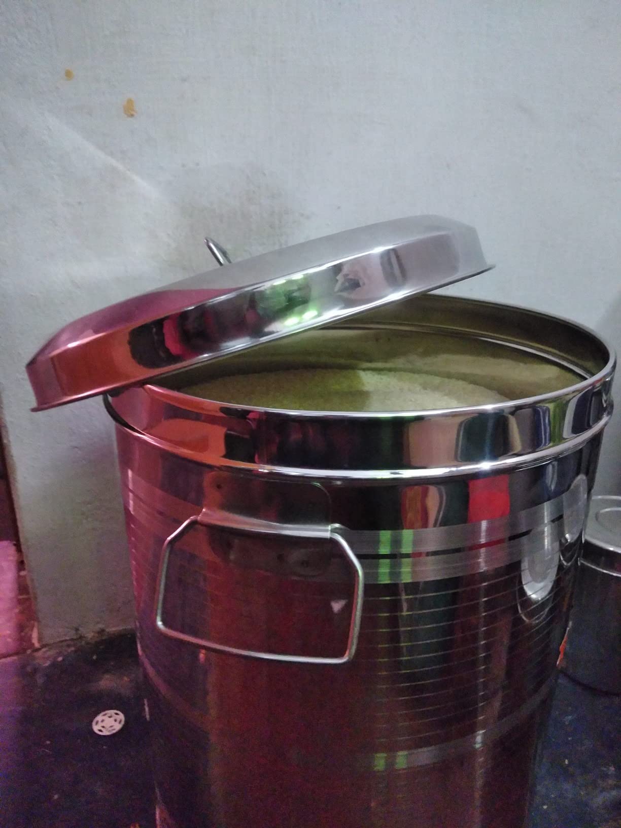K K Traders KK ONCE COPPER Stainless Steel Air Tight Container Kothi ...