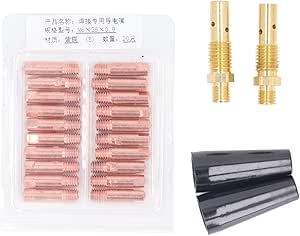 Complete MIG Welding Accessory Kit - 24-Piece Set with 15AK Tip, Nozzle ...