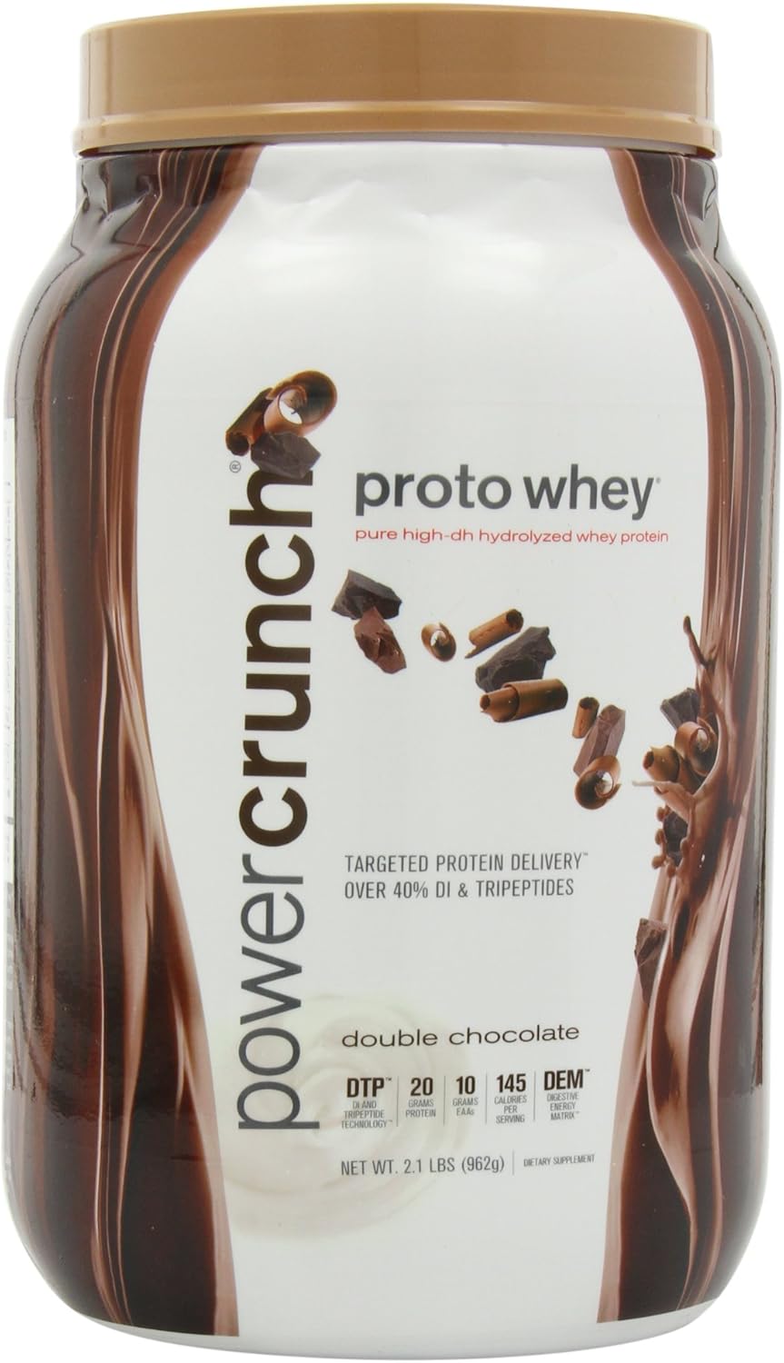 Amazon.com: Power Crunch Whey Protein Powder, With Amino Acids, Protein ...