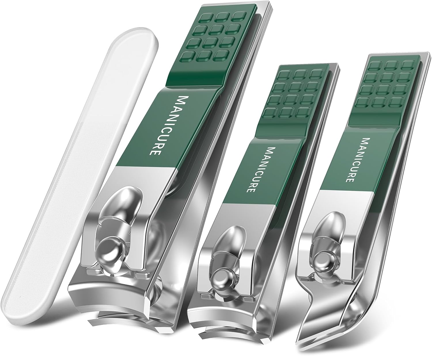Amazon.com : WONSIM Nail Clippers Set 4 PCS, Ultra Sharp Sturdy ...