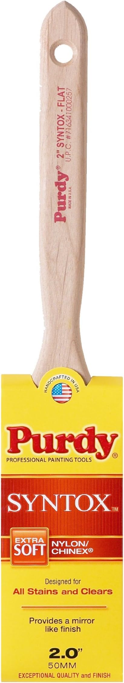 Purdy 144080115 Clearcut Series Dale Angular Trim Paint Brush, 1-1/2 ...