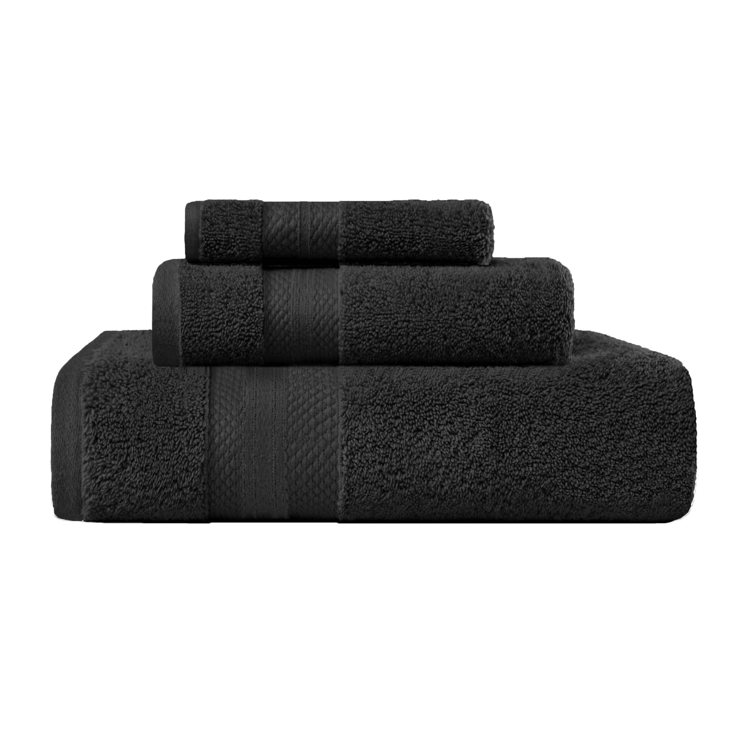 Amazon.com: Superior Turkish Cotton 3-Piece Towel Set, Assorted Towels ...