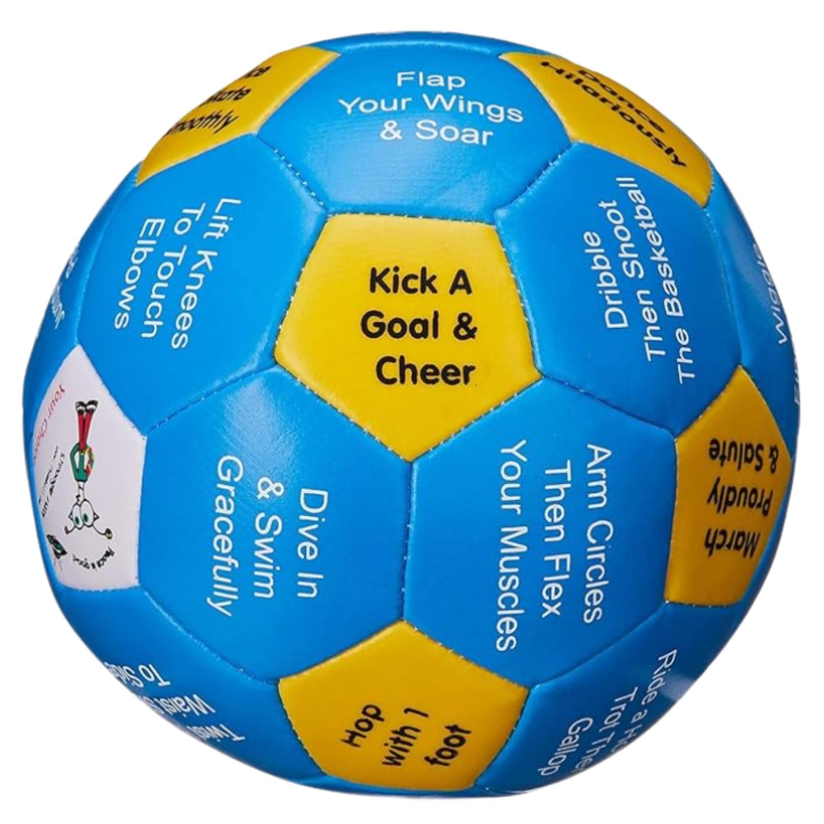 Amazon.com: Thumball 4-Inch Move Your Body Activity Ball for Classroom ...