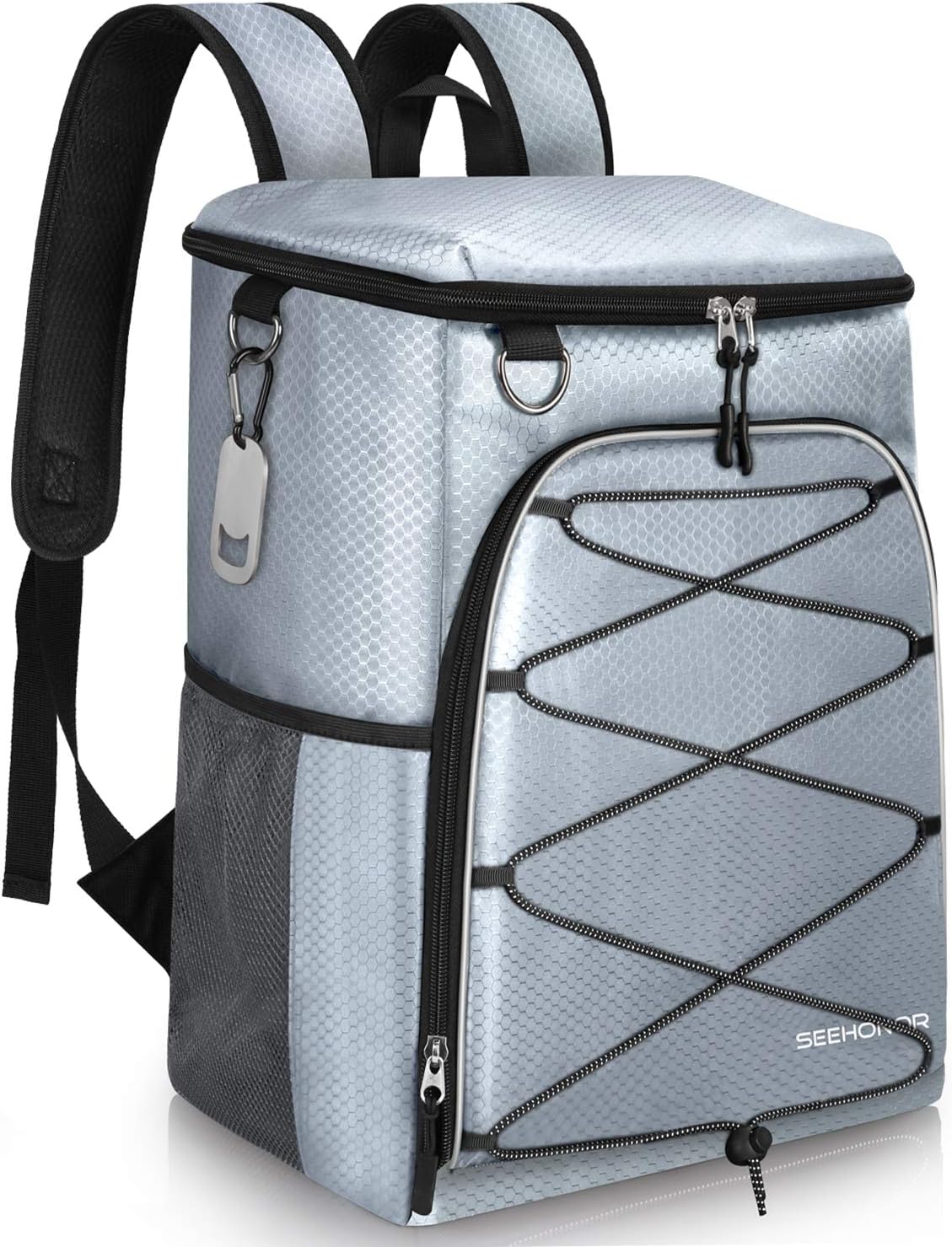 SEEHONOR Insulated Cooler Backpack Leakproof Soft Cooler Bag ...