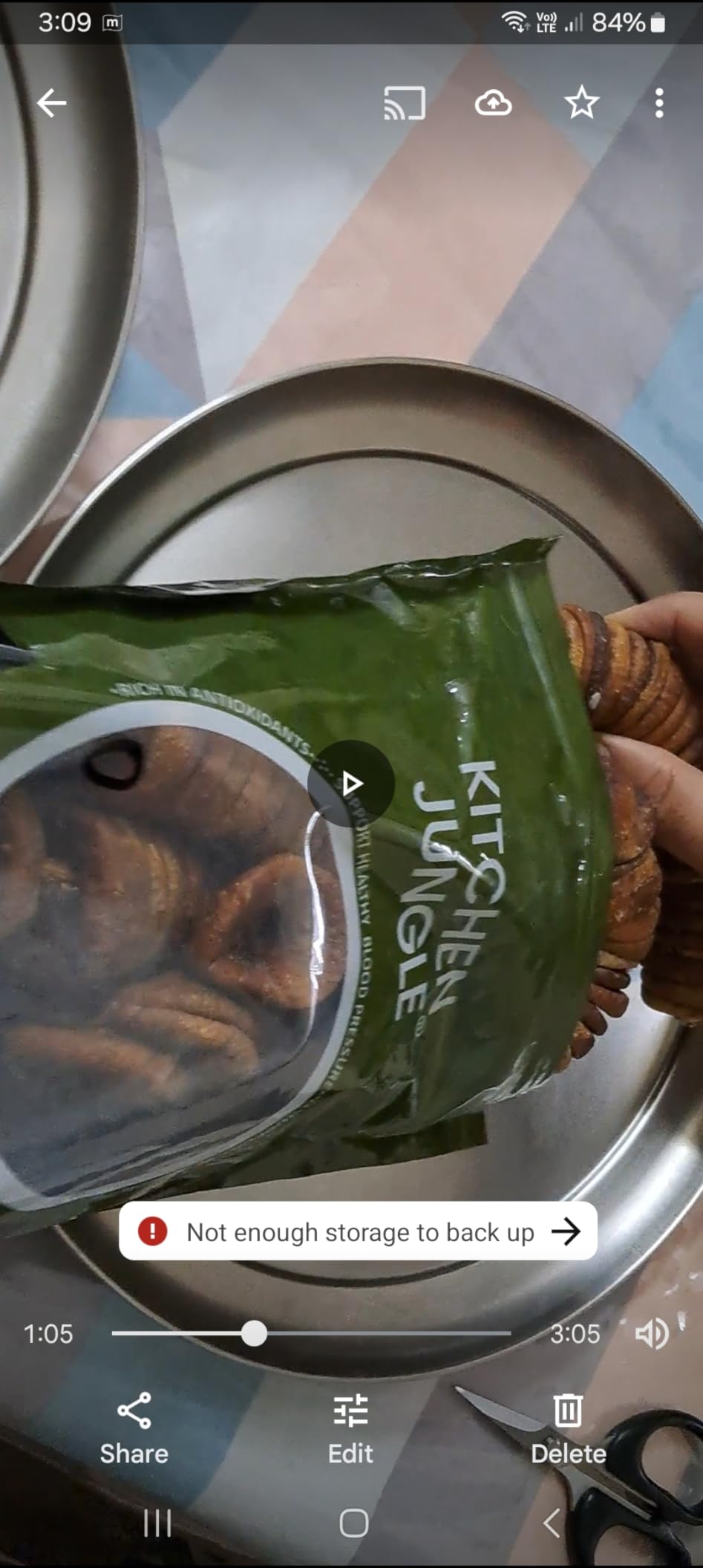 Kitchen Jungle Dry Figs Anjeer 1 kg pouch pack vaccum : Amazon.in ...