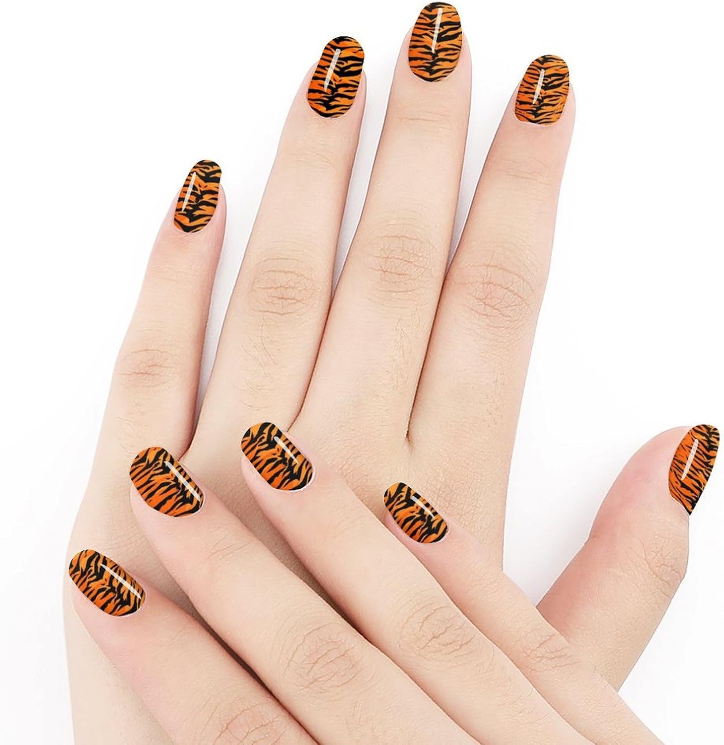 Amazon.com: WUXEKZO Full Wrap Nail Art Stickers Manicure Kits Nail Art ...